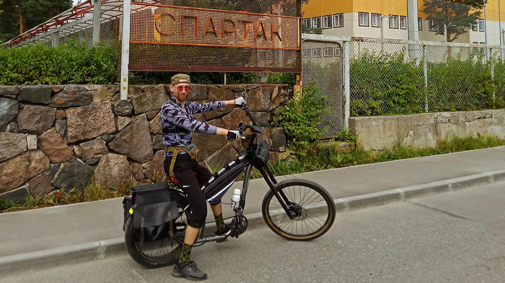 Пробую ЧОППЕР байк! Дневка под Приозерском. Вокруг Ладога 2025.