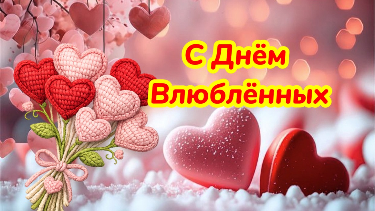 День Влюбленных. Моё счастье, моя нежности и отрада