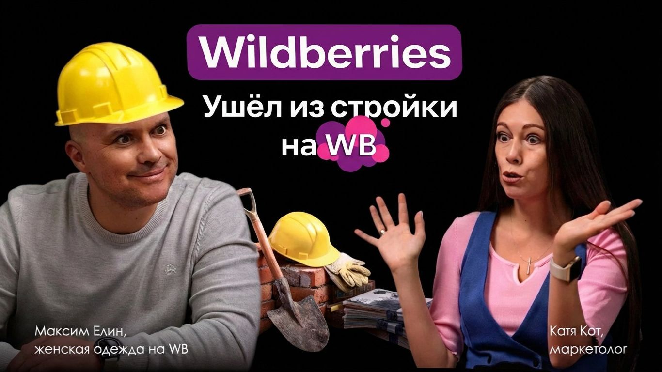 Бросил СТРОЙКУ ради WB: ОШИБКА или лучшее РЕШЕНИЕ в жизни? Подкаст с Максимом Елиным