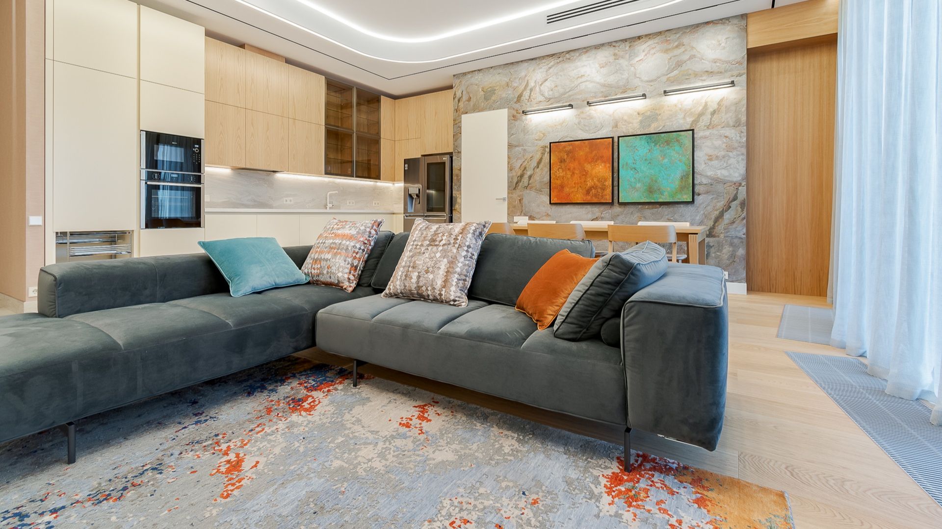 Роскошная современная квартира! Аренда 4-комнатной квартиры, 130 м² (ID 42137)