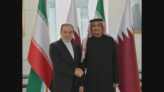 Встреча и обсуждение между министрами иностранных дел Ирана и Катара, Катар, Доха 7 февраля 2026