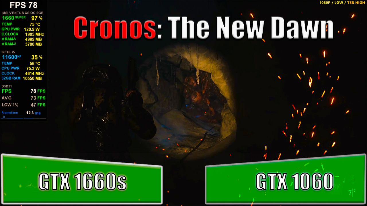 Cronos The New Dawn  GTX 1060, GTX 1660 SUPER