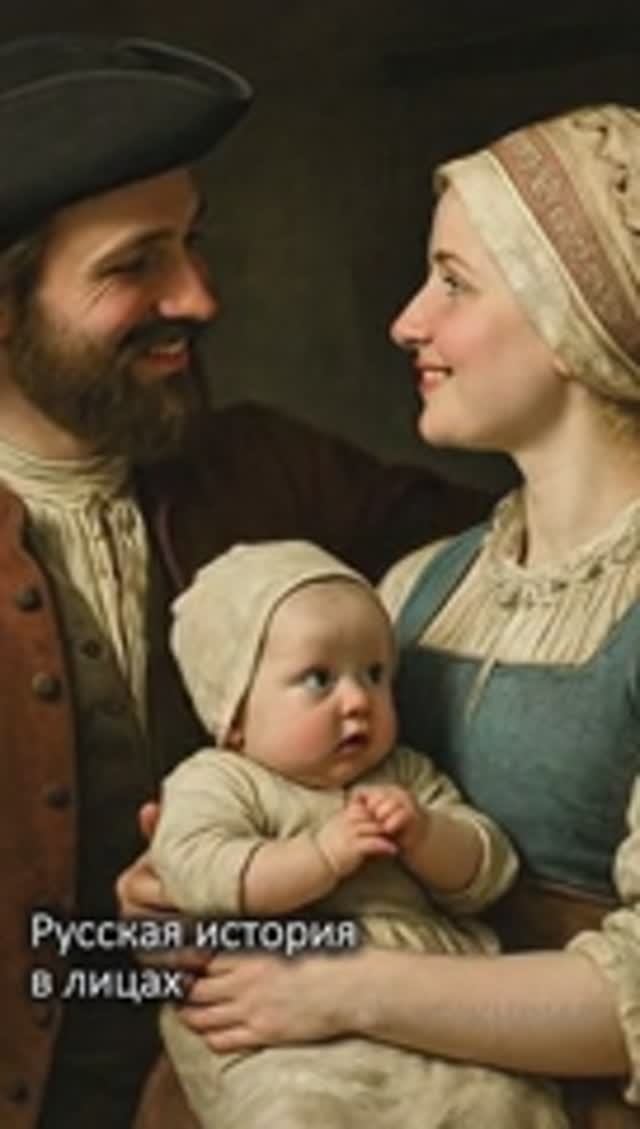 Картины в движении под спокойную музыку. Русская история в лицах