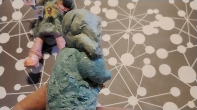 Ватная игрушка. Зимние увлечение