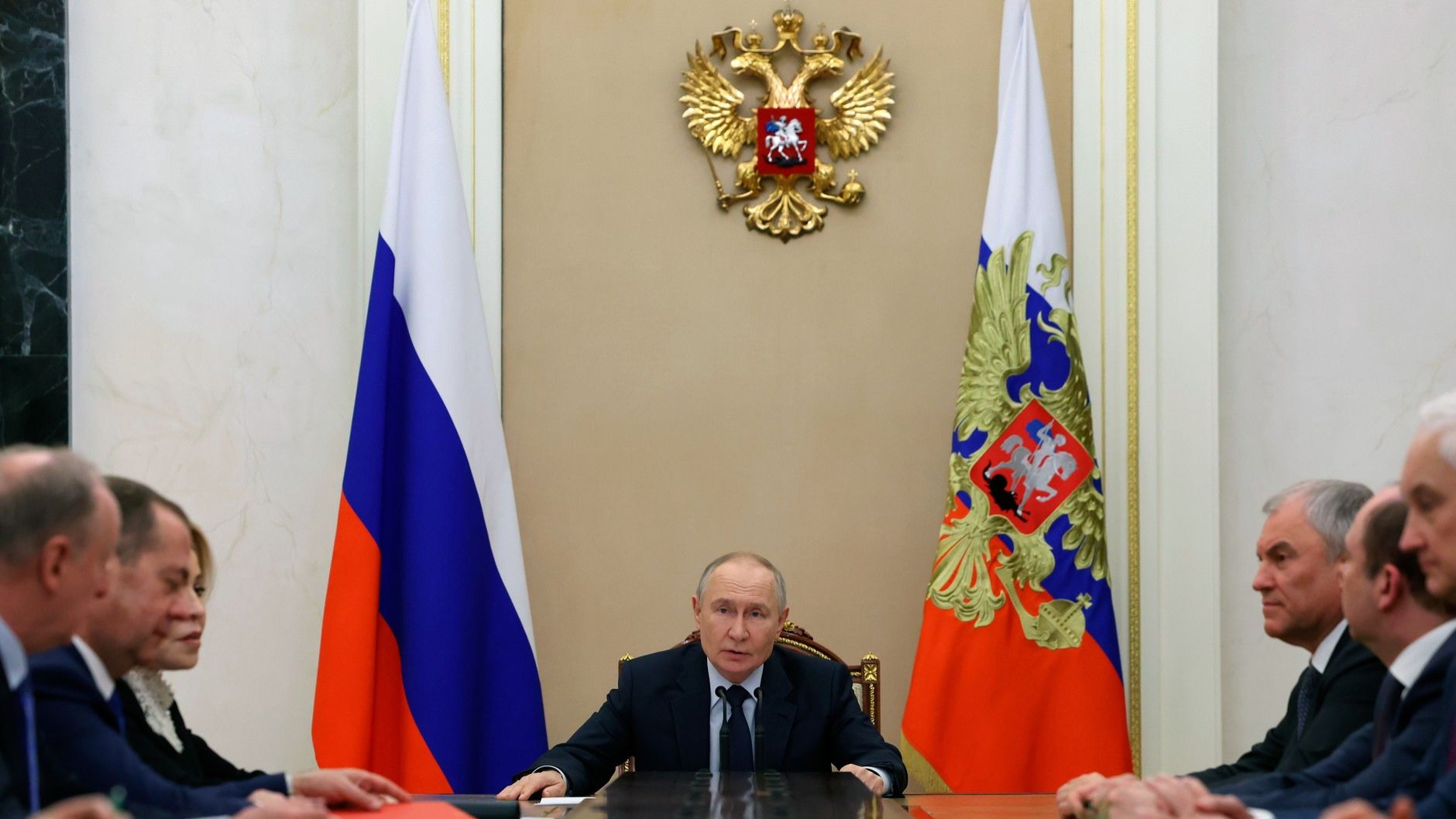 Владимир Путин оперативное совещание с постоянными членами Совета Безопасности, 6 февраля 2026 года