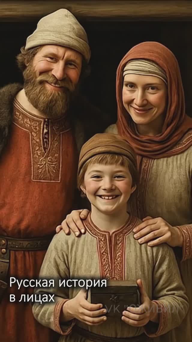 Картины в движении под спокойную музыку. Русская история в лицах