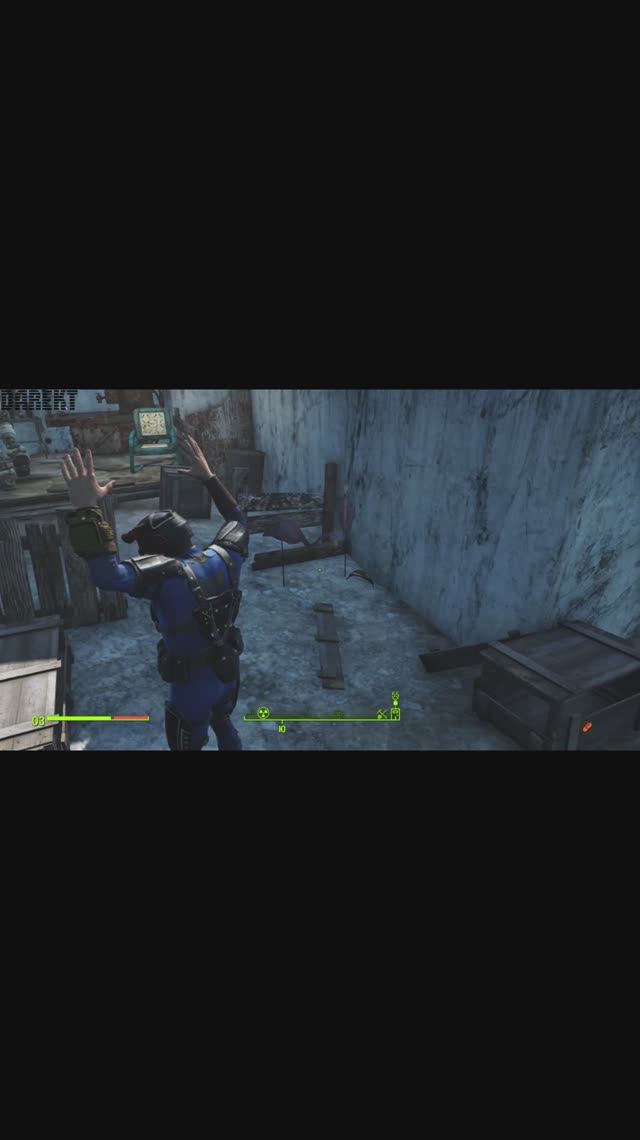 🎞️Fallout 4. Забавный баг.