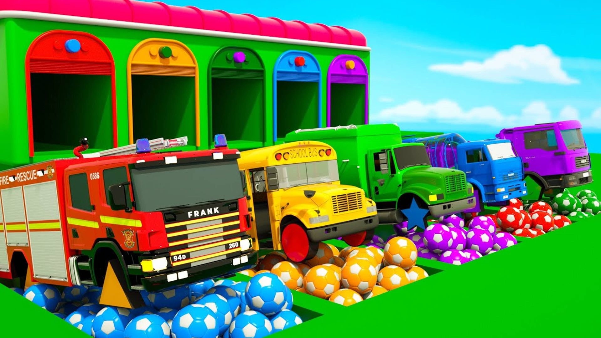 Мультики для детей - Мультфильмы с машинками - Веселые мультики для детей - Мультики про машинки