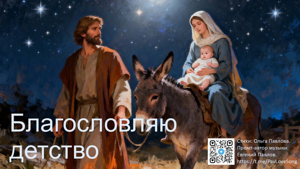 Благословляю детство. Марина Чернова.