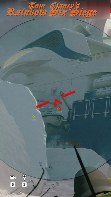 КАК КОНТРИТЬ ЭТУ ДВЕРЬ НА ЯХТЕ • лёгкий килл за 10 СЕКУНД • Секрет Glaz Rainbow Six Siege X