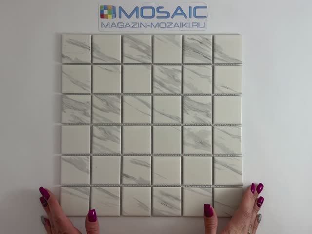 Мозаика CARRARA MATTE