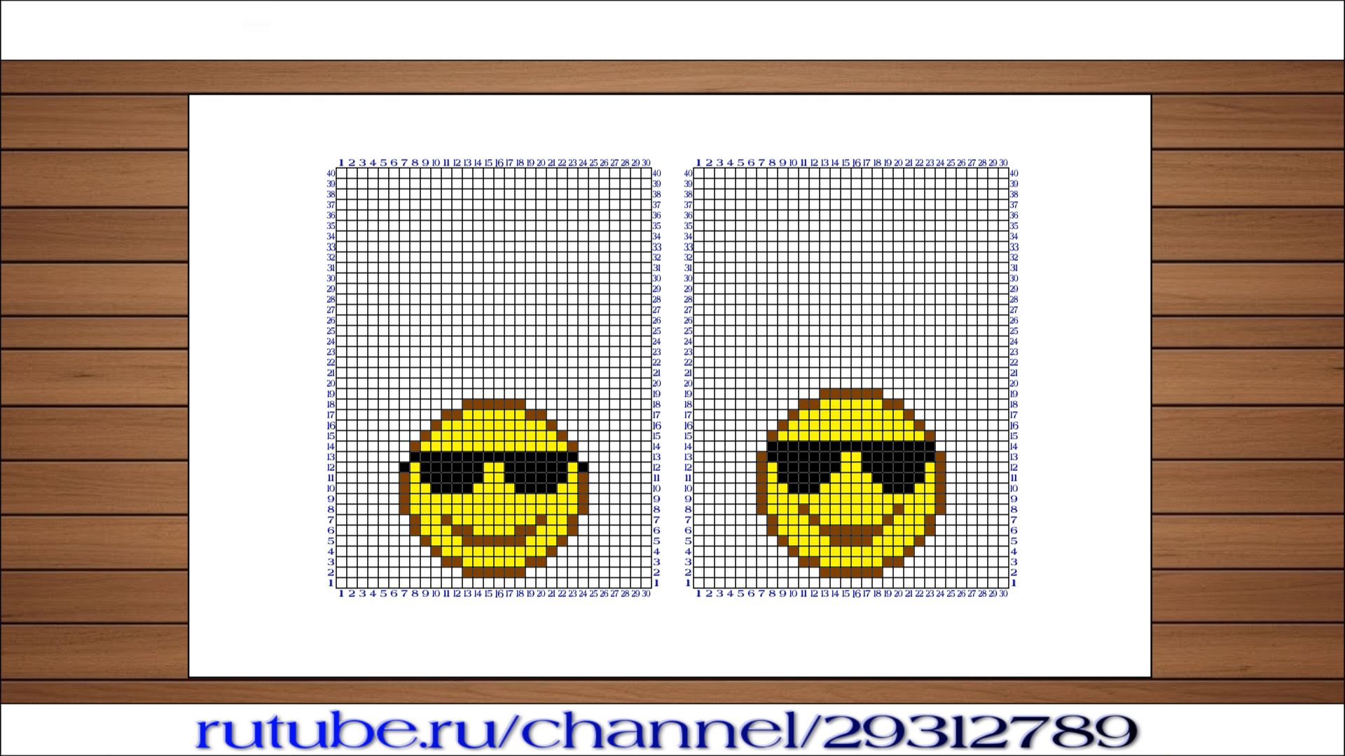 Крутой смайлик в очках. Как нарисовать крутой смайлик в очках по клеточкам в тетради?