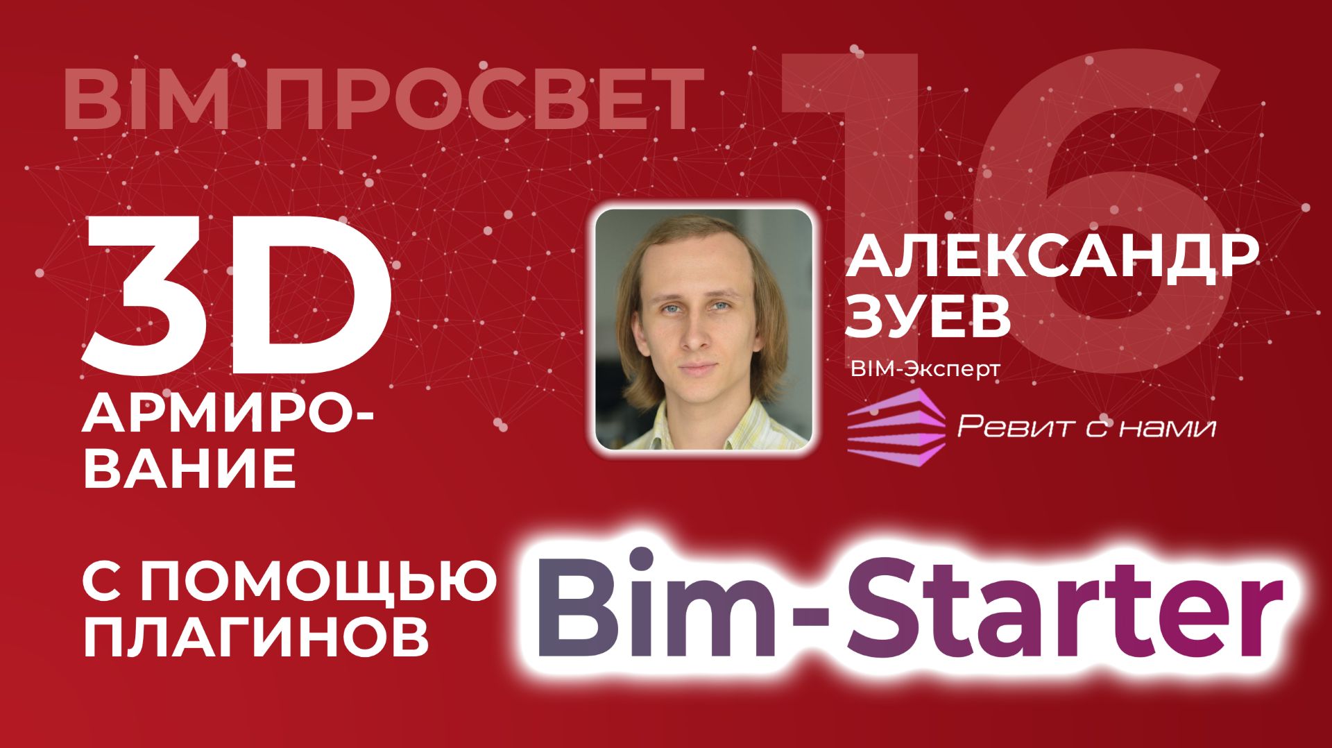 Зачем мы армируем в ревите? Рассказал Александр Зуев. BIM-Starter. We and revit. BIM Просвет