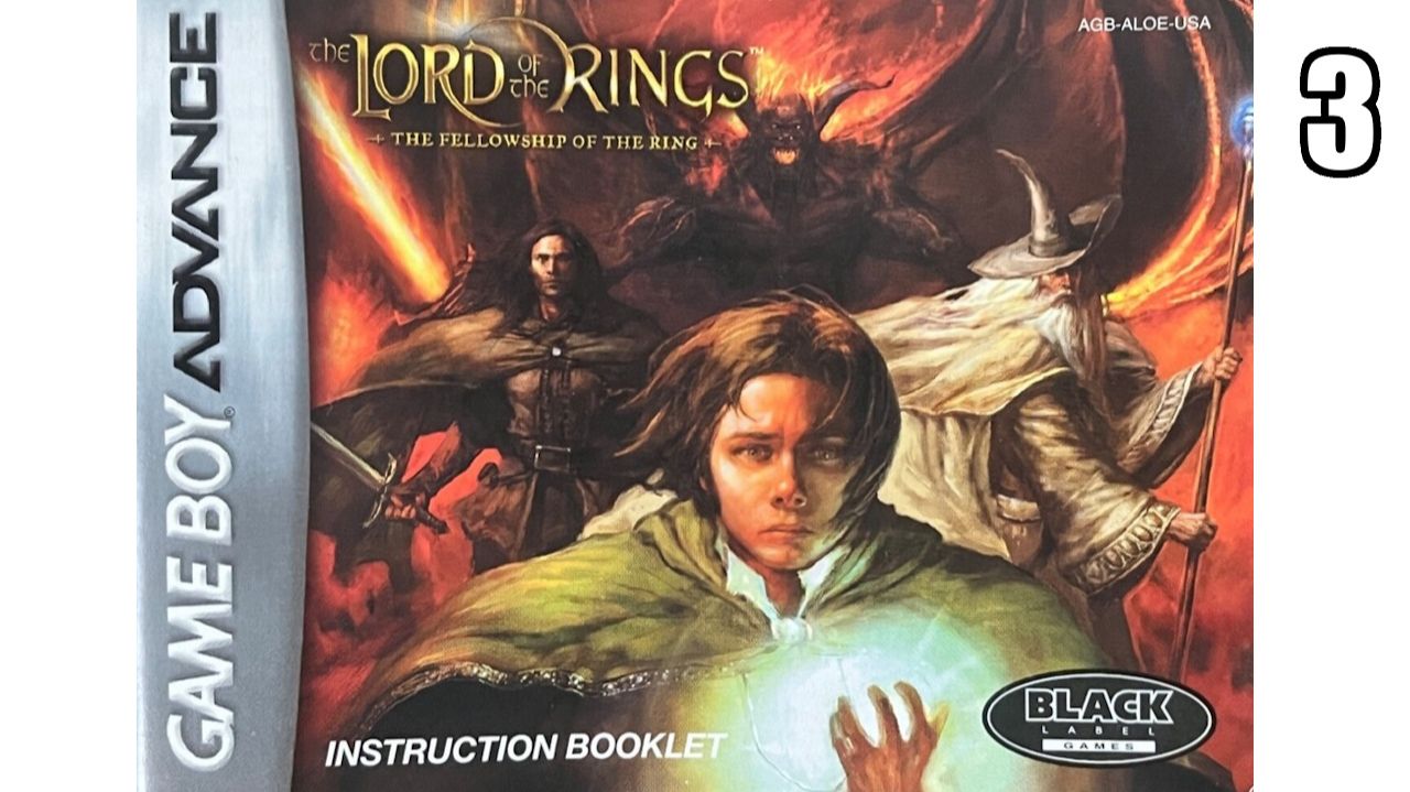 3 The Lord of the Rings:The Fellowship of the Ring (GBA)2002 \ Властелин колец:Братство Кольца  2002
