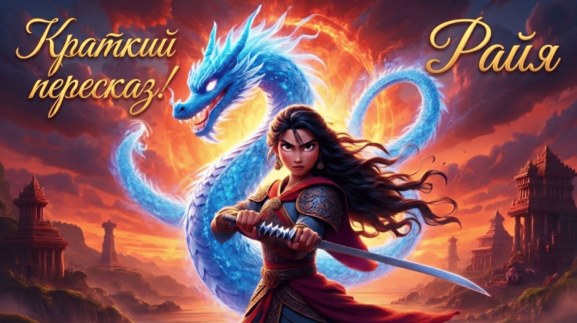 Райя и последний дракон 2021 🐉 Краткий пересказ сюжета | Сказка для детей