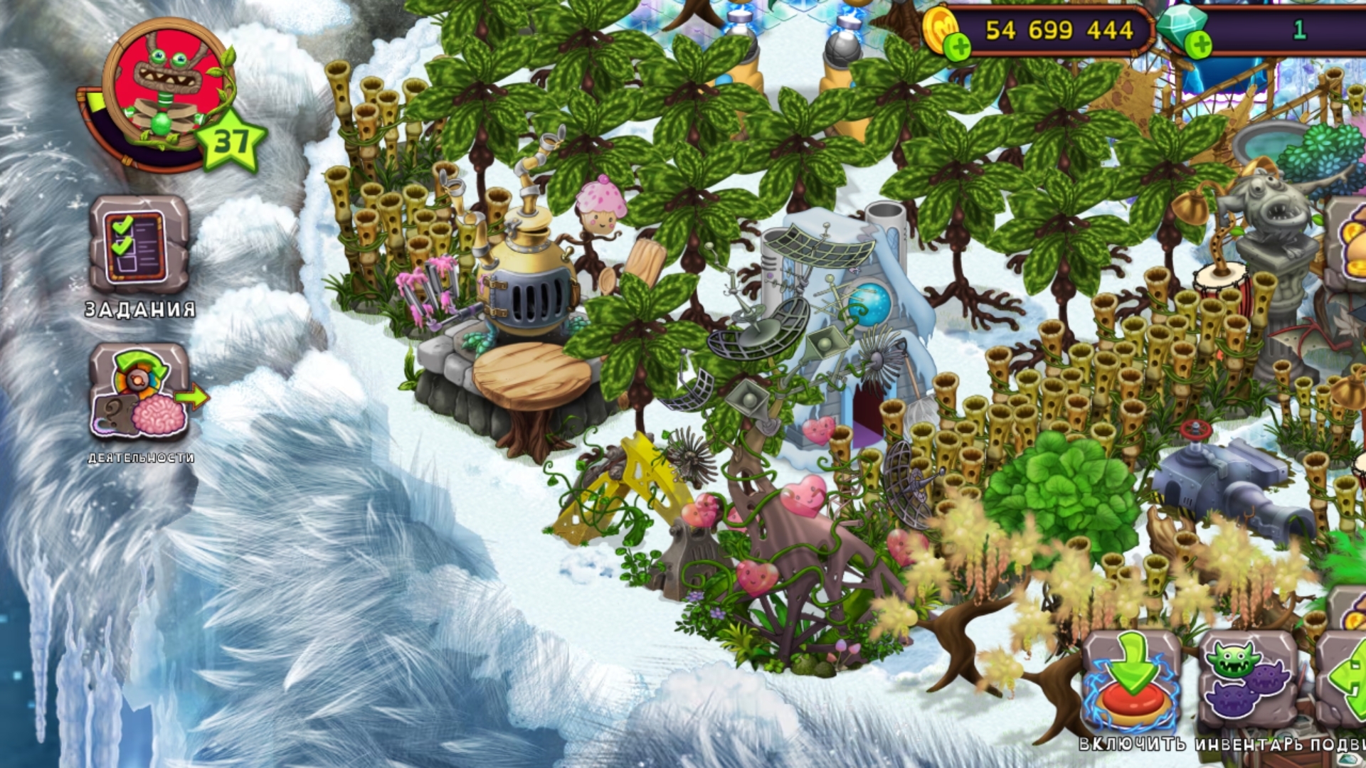 я разбудил эпик Карабаса на острове холода