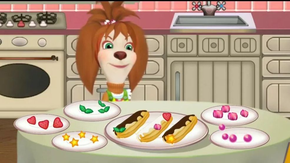 Барбоскины! Лиза Готовит Новое Блюдо!! Крутые Эклеры! Детские Игры!