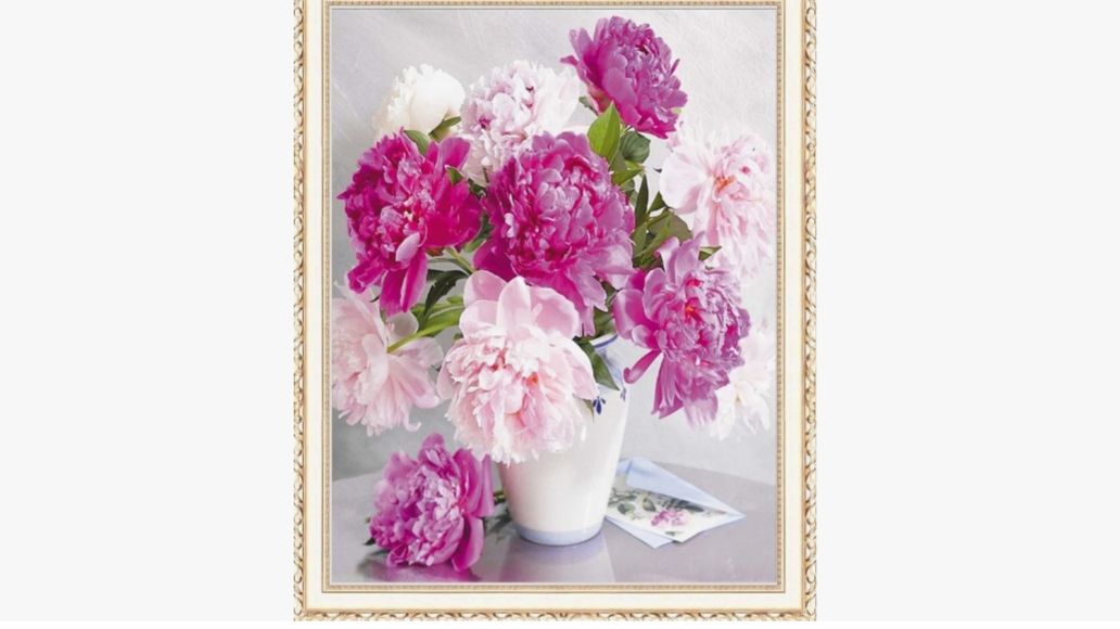 Paintboy Картина по номерам Пионы отчет 1