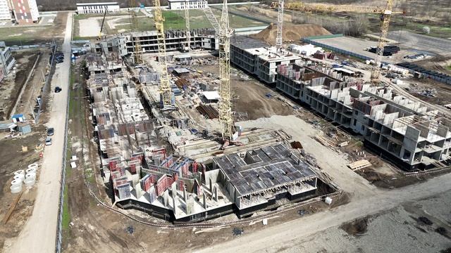 МОНО квартал, ход строительства март 2025