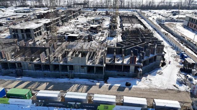МОНО квартал, ход строительства февраль 2025