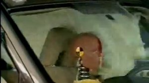 Crash Test of 2005 early 2006 Honda CR-V w/sab (Side Impact)
