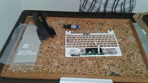 Como trocar ou tirar teclado Portatil Asus Eee PC X101CH