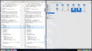 ArcoLinux : 3185 Hyprland - keyboard - meld - sublime-text-4