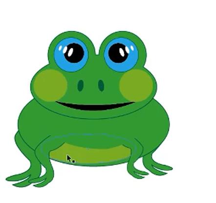 Рисуем лягушонка в программе Adobe Illustrator