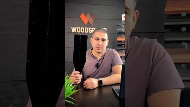 Соединитель для грядки из ДПК от производителя WOODGRAND.