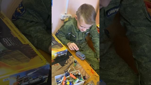 Кружок "Стендовый моделизм" в Кадетском корпусе