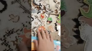 магнитная книжка игрушка, мир животных