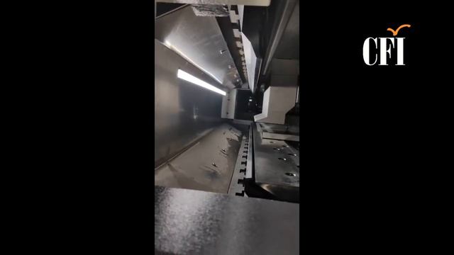 Изготовление угловой фасадной кассеты на автоматическом панелегибе LHA-1400PC