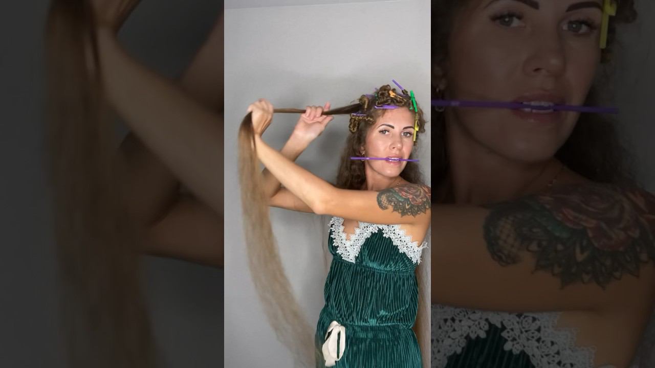 Кудри на трубочки для коктейля