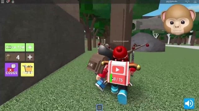 CUTTING TREES WITH LASER BEAMS!! | ROBLOX WOODCUTTING SIMULATOR ...