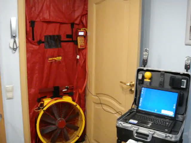 TV-LABORATORY. Тест воздухопроницаемости каркасного дома Blower Door test 50 Па - "Пассивный дом".