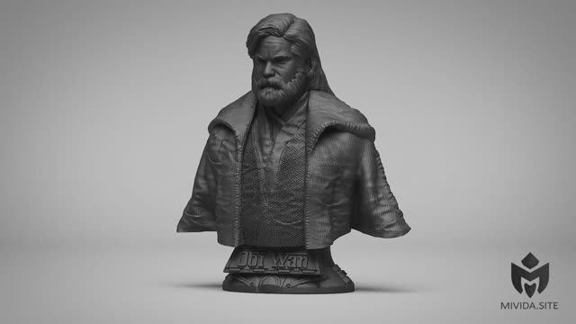 Obi-Wan Bust Star Wars