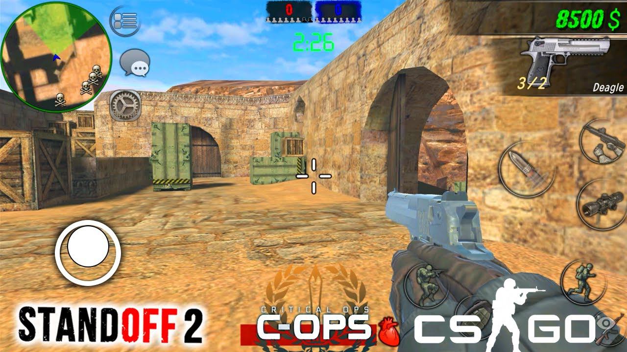 ЧТО ЭТО ВООБЩЕ ТАКОЕ??? ПАРОДИЯ НА STANDOFF 2, CS: GO И CRITICAL OPS (critical standoff teams ...