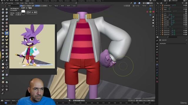 18 - Fixing the left hand