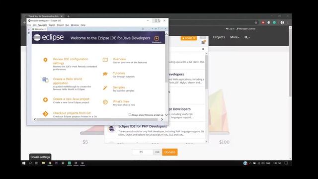 How to Download and Install Eclipse IDE on Windows 10 - 2020 – смотреть ...