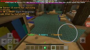 Играю на сервере "Hive"(MinecraftPE)
