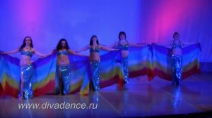Цветок пустыни восточный танец - танец живота с платками от Диваданс