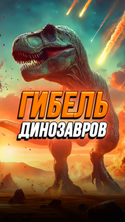 ☄️🦕Гибель Динозавров💥 #shorts #динозавры #гибель #астероид #продинозавров #интересныефакты #самые