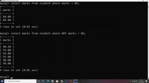 Class-11 / MYSQL-5 / IT