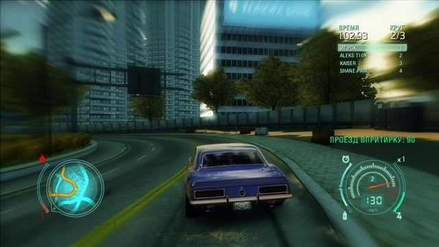 NFS Undercover - Гонка 8 - Кольцо - Джексон и Ветеран