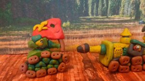 пластилиновые танки клип "красная армия всех сильней!"