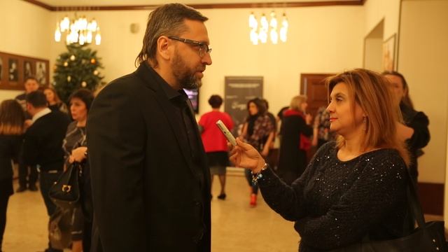 Ильгар Сафат на премьера спектакля "АЛИ И НИНО"