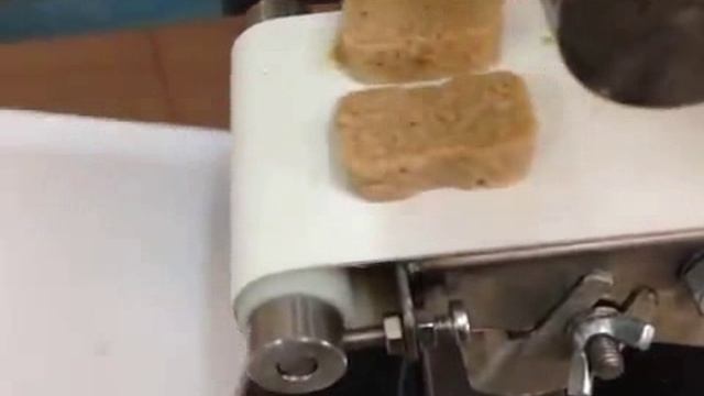 Котлетный аппарат ИПКС-123Н. Испытания барабана с формой нагетсы