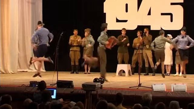 Торжественный концерт посвященный Дню Победы. Май 2010 год.