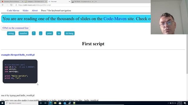Getting started with Perl on Windows using Strawberry Perl (2020 edition) – смотреть онлайн ...