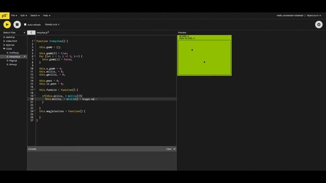 P5 | JS | How to make Snake game – смотреть онлайн видео от JavaScript ...